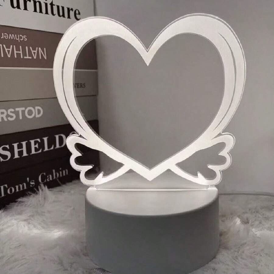 LED Writing Lamp 3D Light Cool White Acrylic With USB For Desk Memo ...