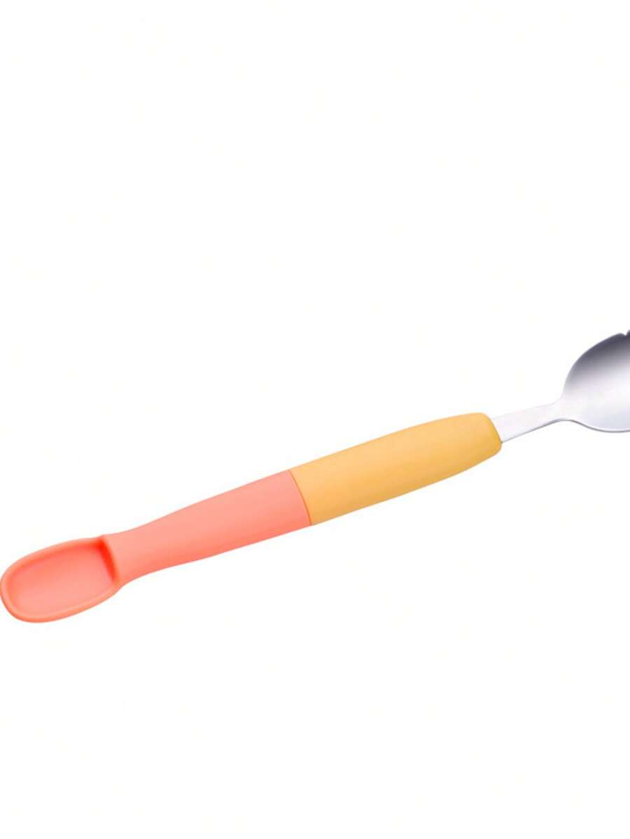 Custom Kids Scraping Fruit Spoon Double Head Stainless Steel Scraping ...