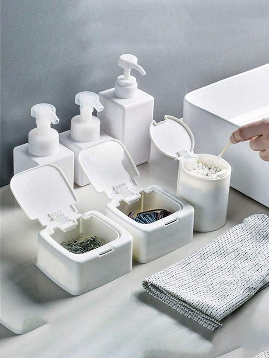 1pc Press-And-Pop-Up Small Item Storage Box Mini With Lid Sign Makeup ...