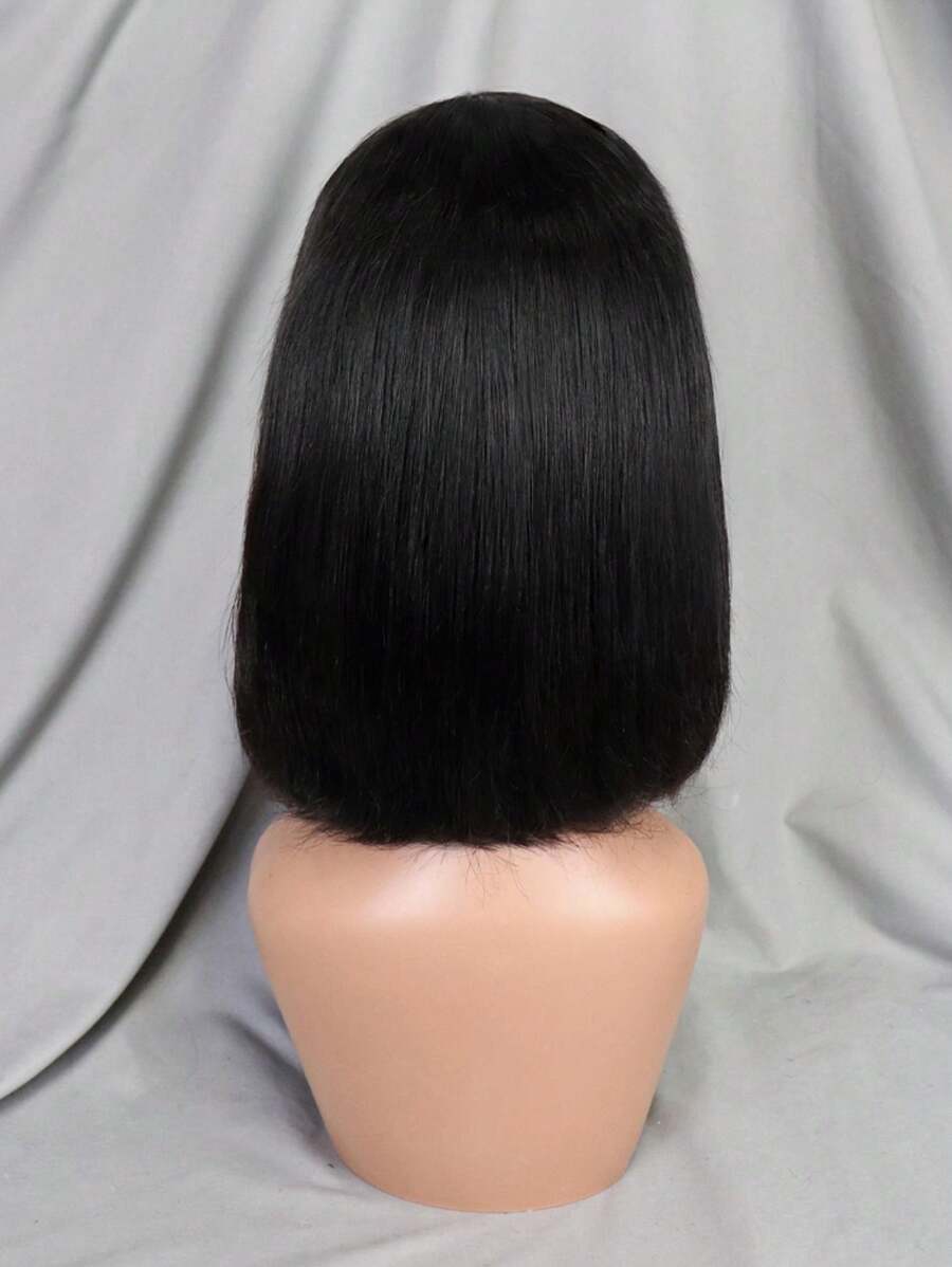 Discount 16inch Lace Front Bob Wigs Human Hair 13x4 Transparent Lace ...