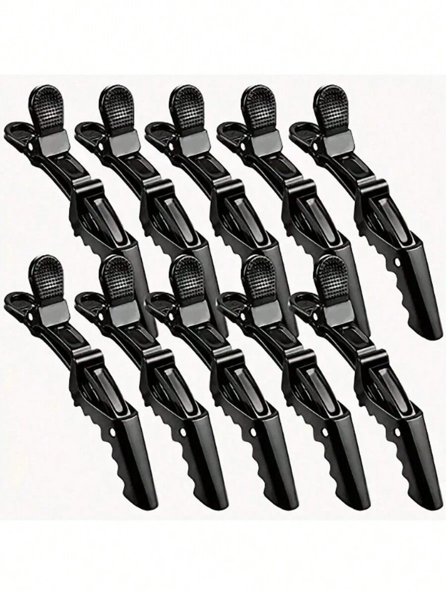 10pcs/Pack Salon-Style Alligator Hair Clips, Coloring Hair Hairdresser ...