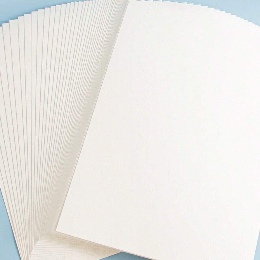 50 Pieces Of Oil Painting Stick Paper 200g Special Paper Art Cardboard ...