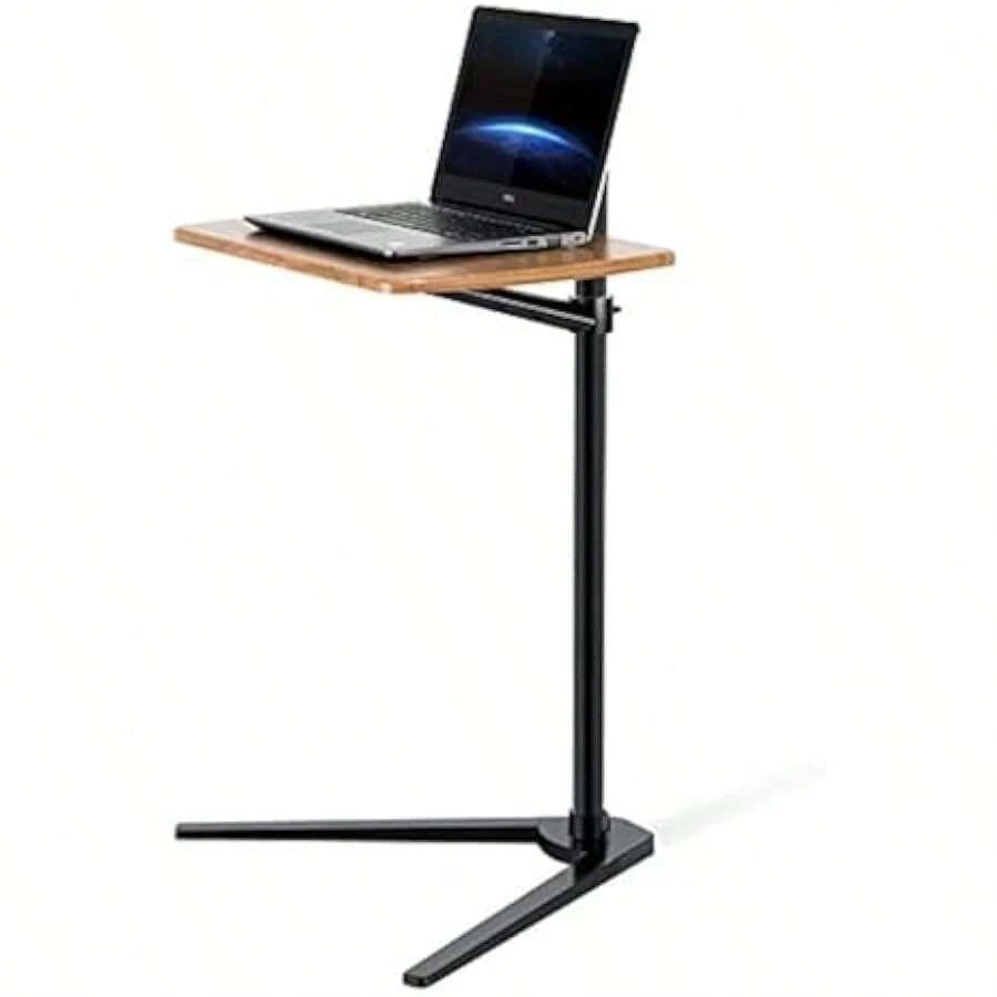 Thingy Club Overbed Table Stand Height Adjustable Tray Side Table For ...