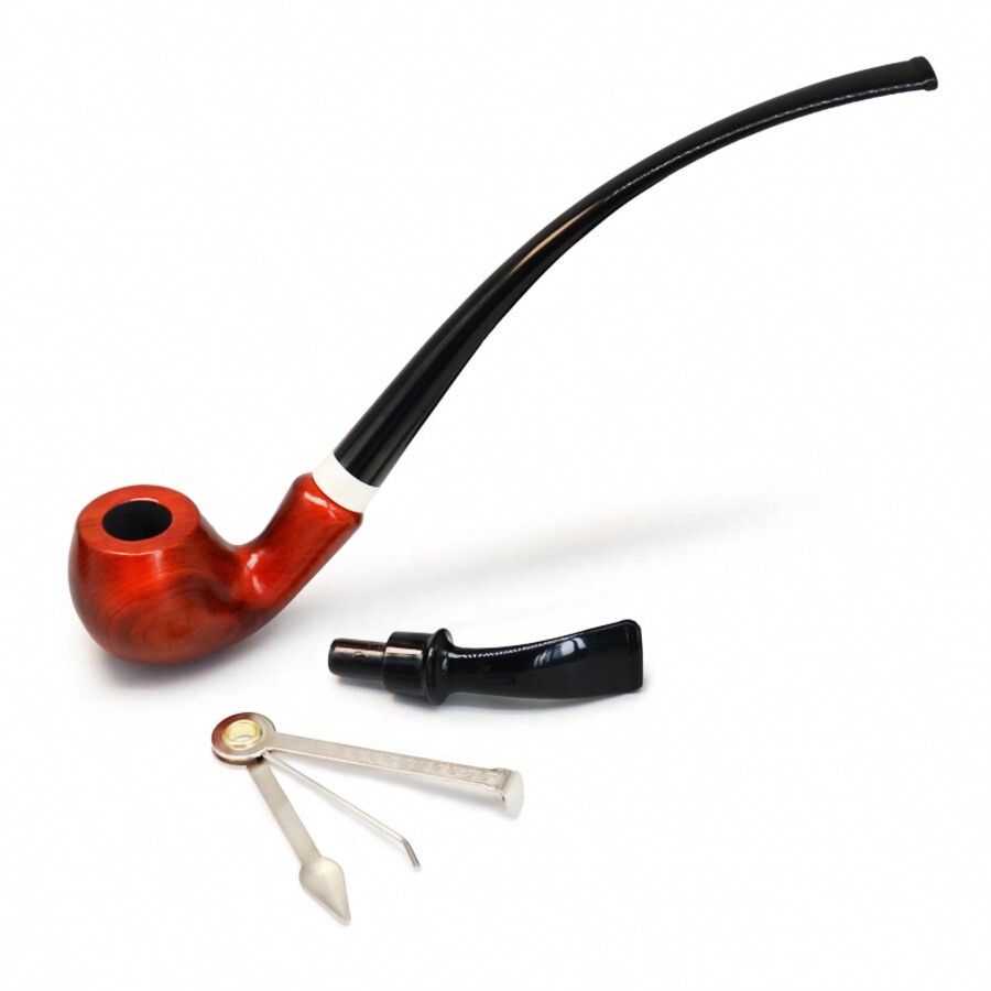 Pipe artisanale, pipe en bois avec embout de pipe remplaçable, petite ...