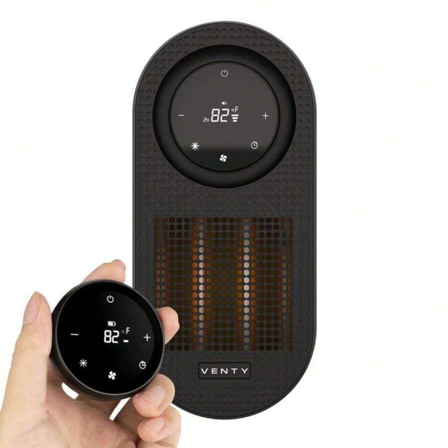 Venty CozyPod Portable Plug-In Heater 500W | Space Heater For Small ...