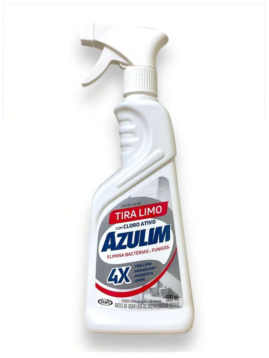 Kit 3 Slime Remover With Active Chlorine Azulim Eliminates Bacteria And ...