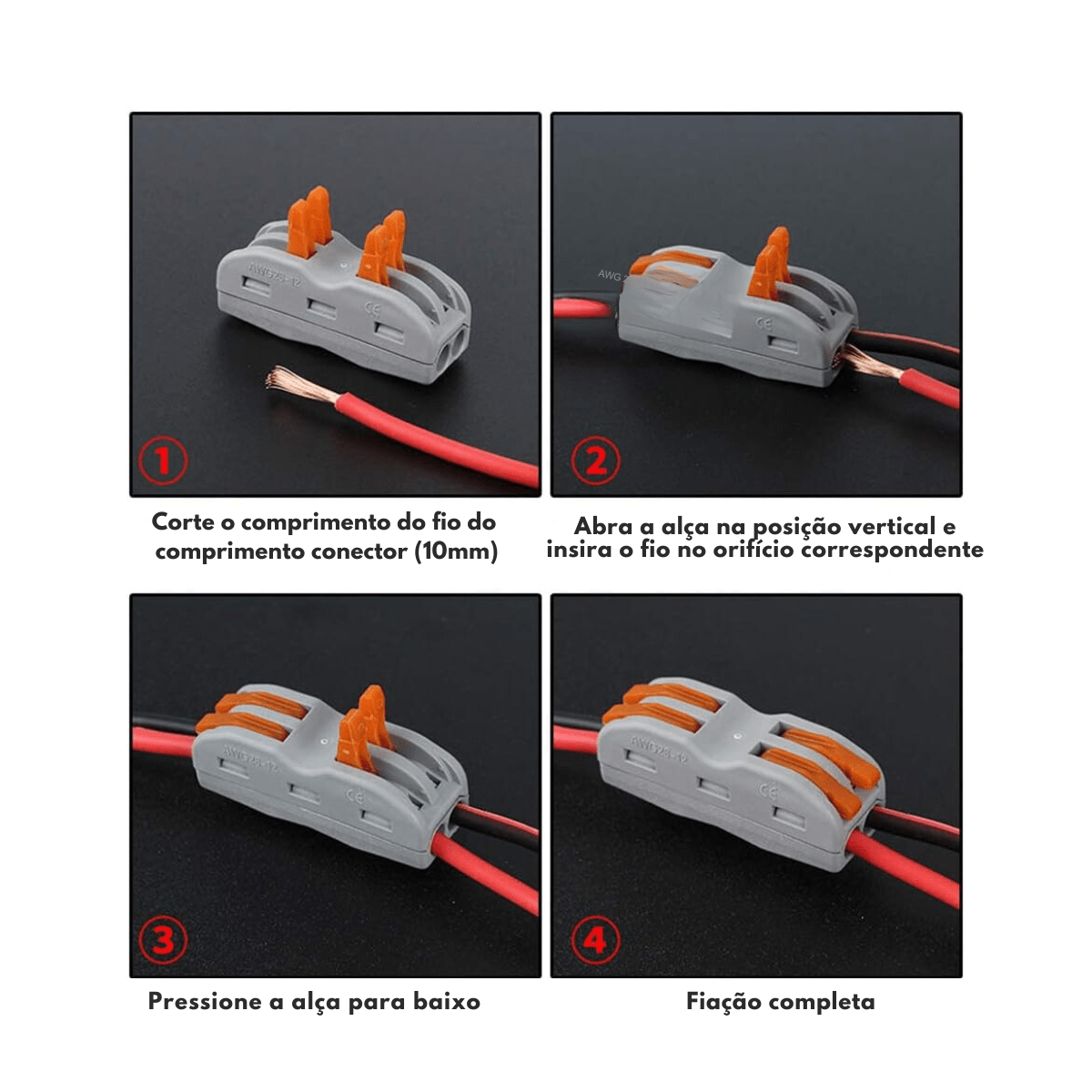 Electrical Compact Connector Splice And Derivation Original 2-Way 3-Way ...
