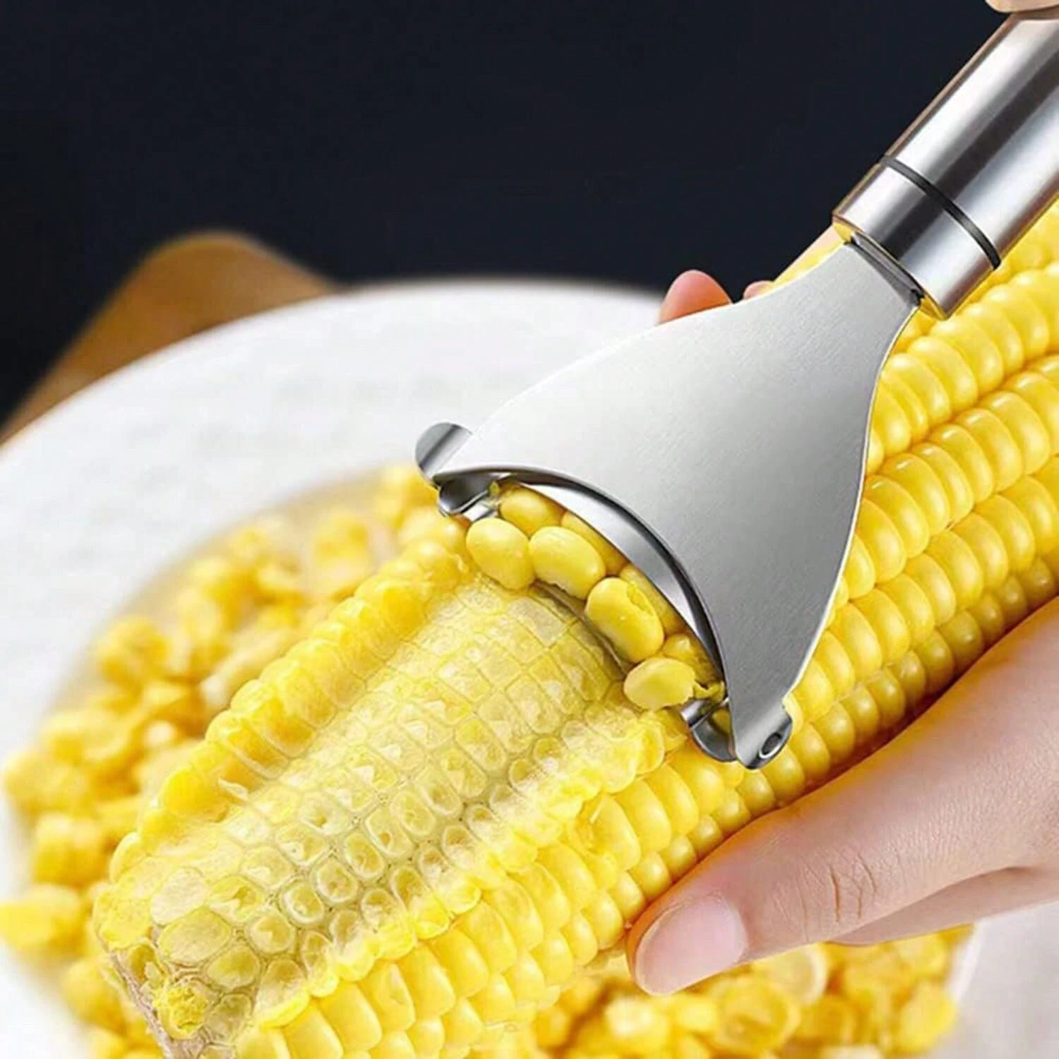 Corn Peeler Corn Stripper For Kitchen Upgrade Stainless Steel Corn ...