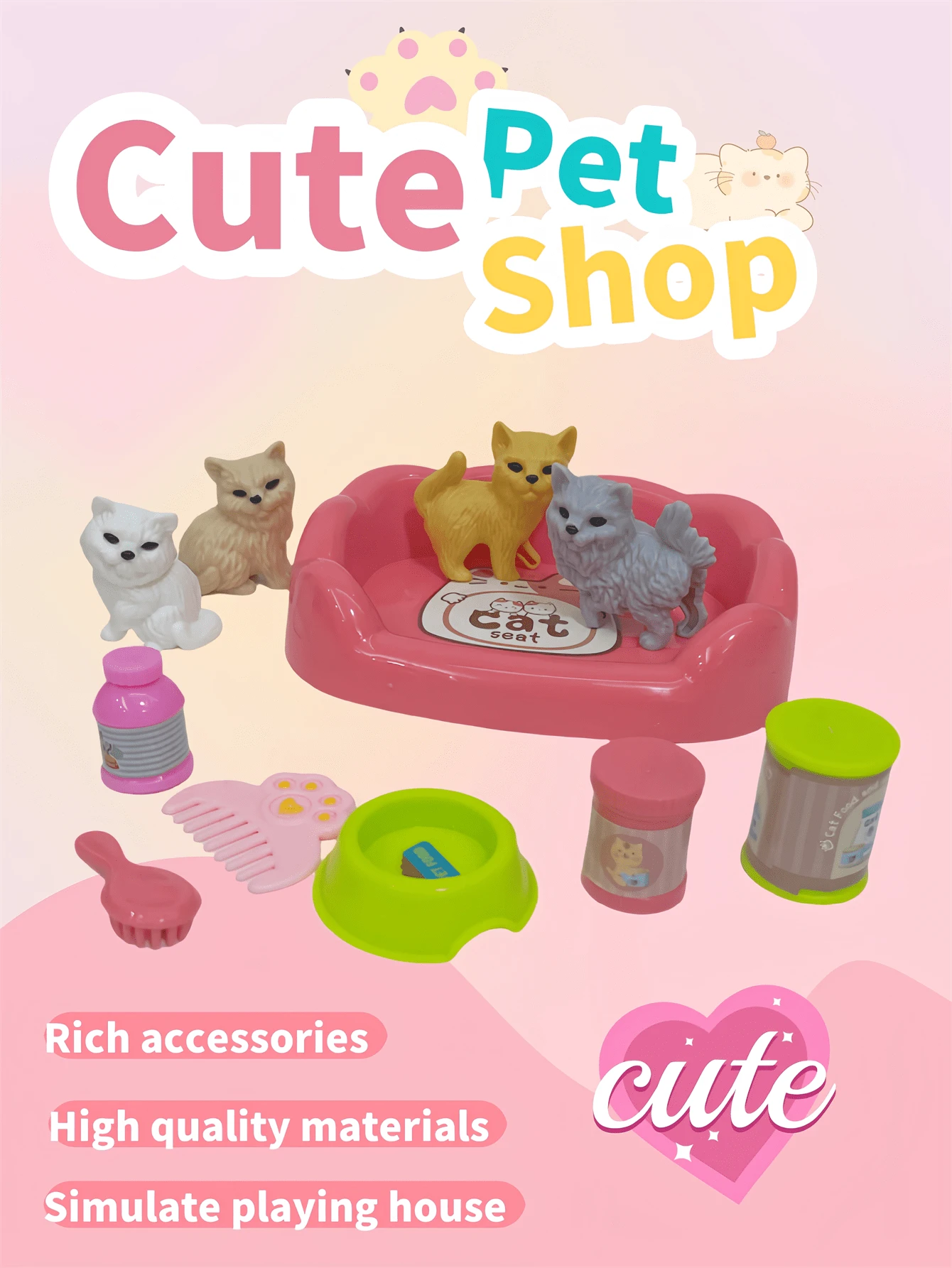 Juguete de Muñecas de Juego de Roles para Niños - Conjunto de Jaula ...