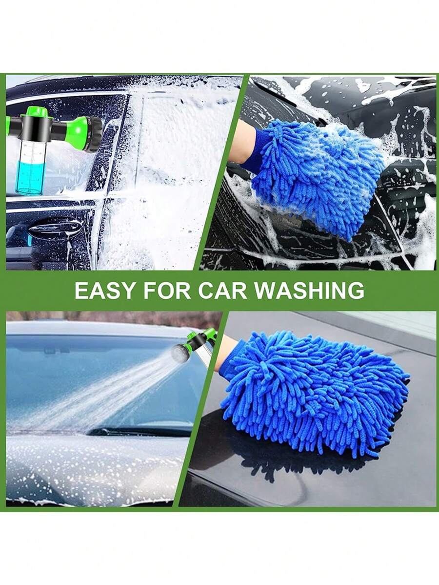 Pet Dog Shower Sprayer Adjustable High-Pressure Sprayer Nozzle Hose Dog ...