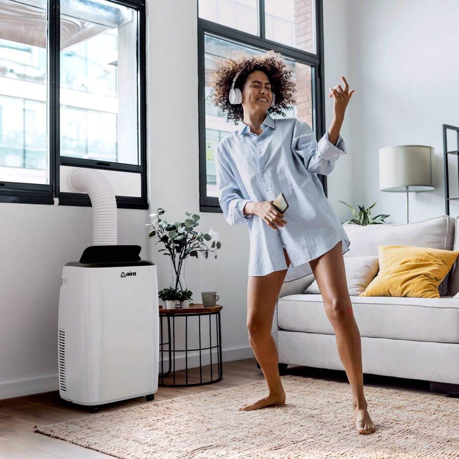 Portable Air Conditioner 6000 BTU (8000 BTU ASHRAE), Standing AC Unit ...