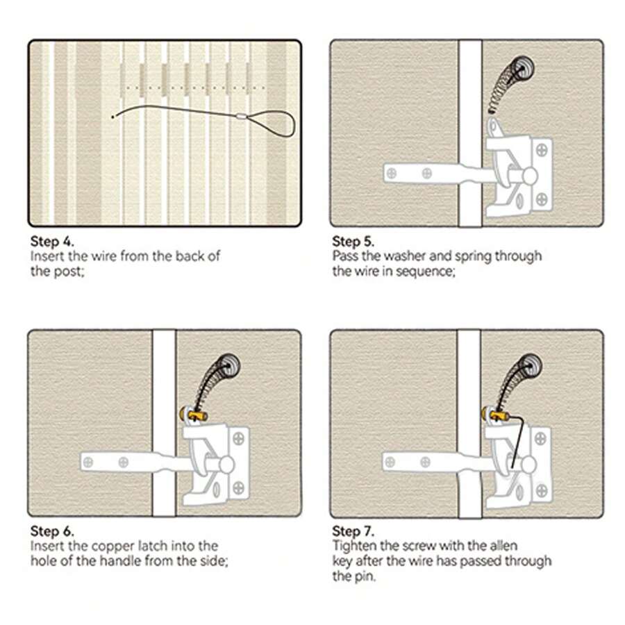 Self Locking Gate Gravity Latch, Carbon Steel Spring Loaded With ...