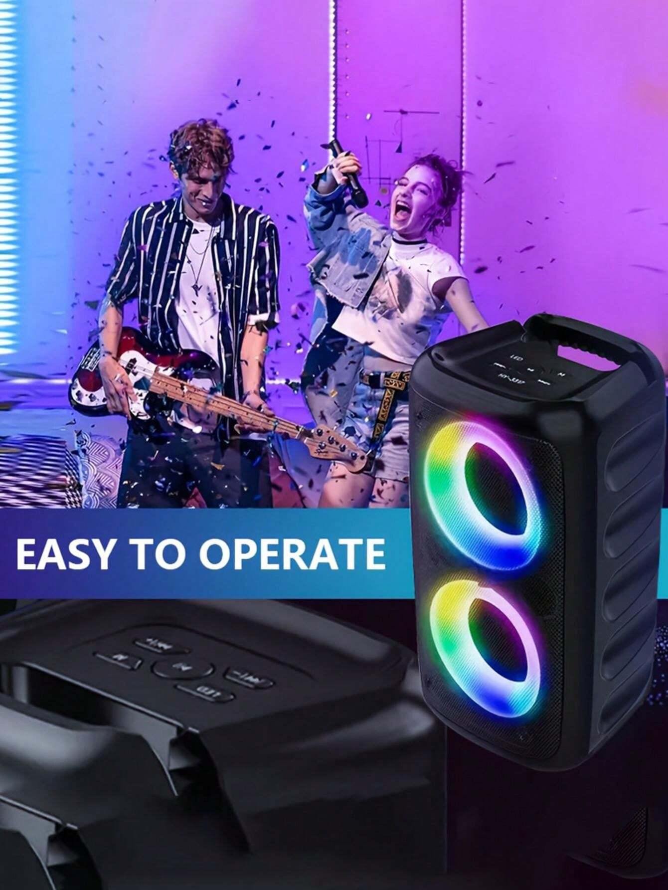 Kinglucky Kinglucky HY-3317 Wireless Speaker With Subwoofer, Large ...