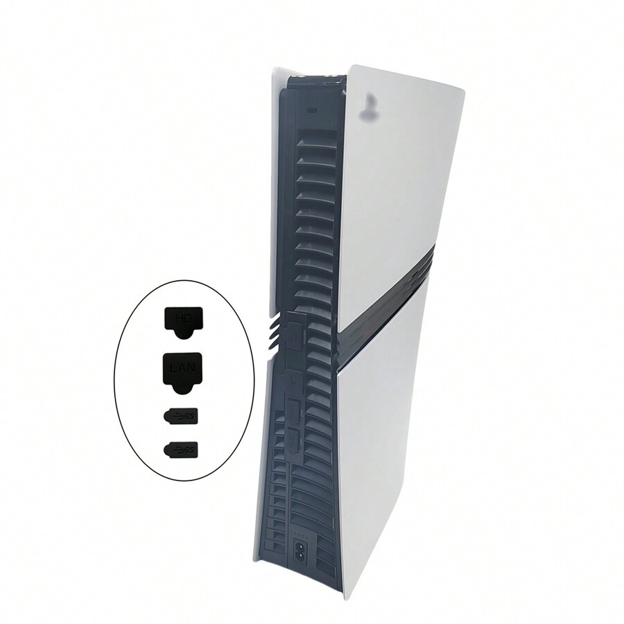 7pcs Silicone Dust Plugs, Compatible With PS5 Pro, PS5 Slim Game ...