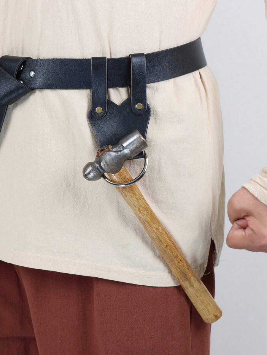 PU Leather Rapier Knight Sword Holster Sword Frog LARP Medieval Sword ...