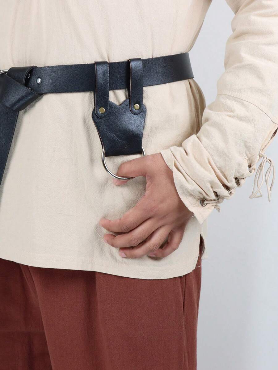 PU Leather Rapier Knight Sword Holster Sword Frog LARP Medieval Sword ...