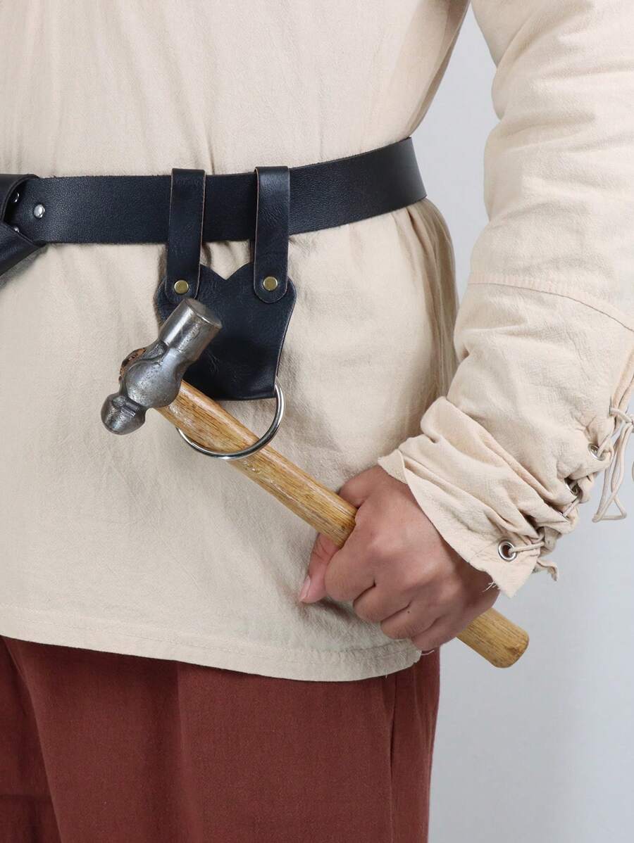 PU Leather Rapier Knight Sword Holster Sword Frog LARP Medieval Sword ...