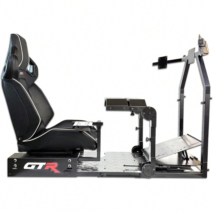 GTR Simulator GTR Simulator GTA-Pro Racing Simulator Cockpit Silver ...
