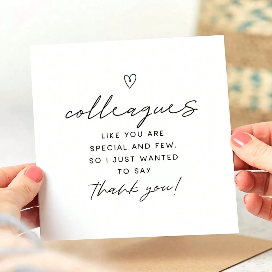 Colleghi come te sono speciali e pochi, biglietto di ringraziamento per ...