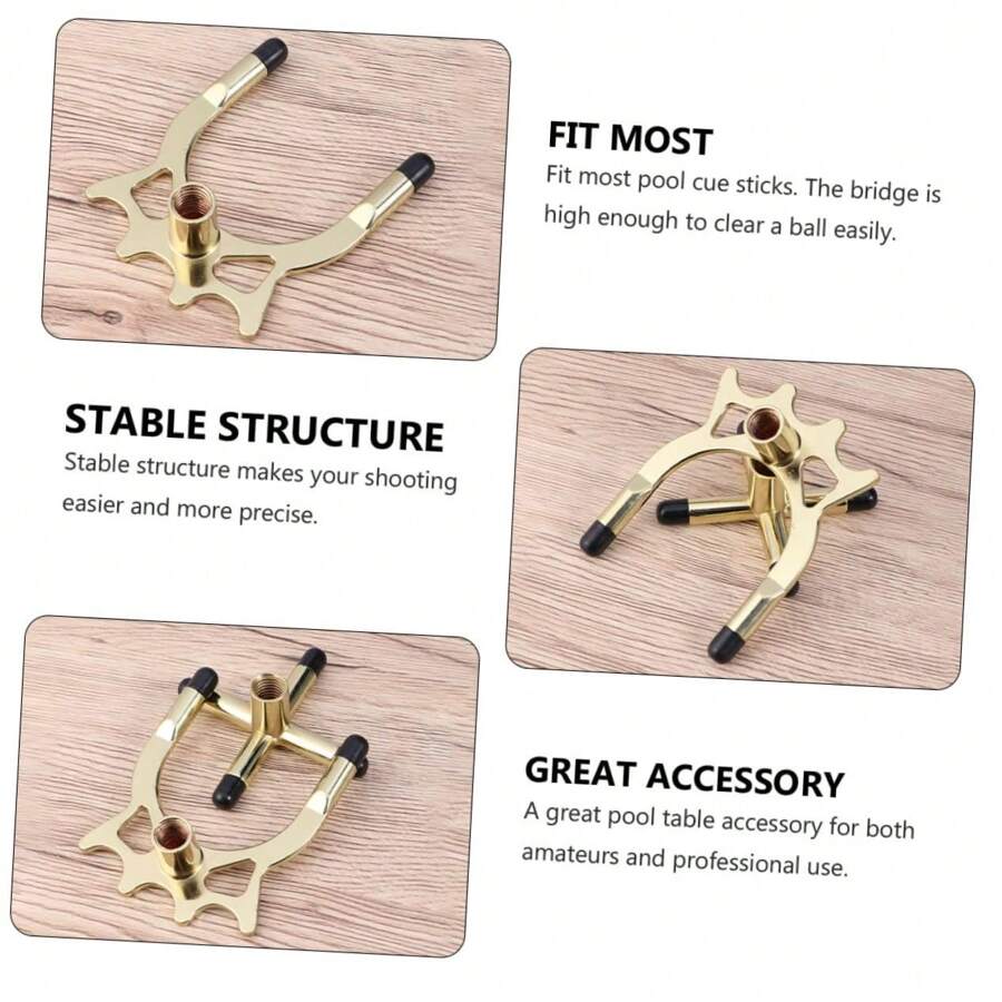 SHMSHNG Billiard Stand Pool Cue Bridge Head Billiard Cue Bridge Head ...