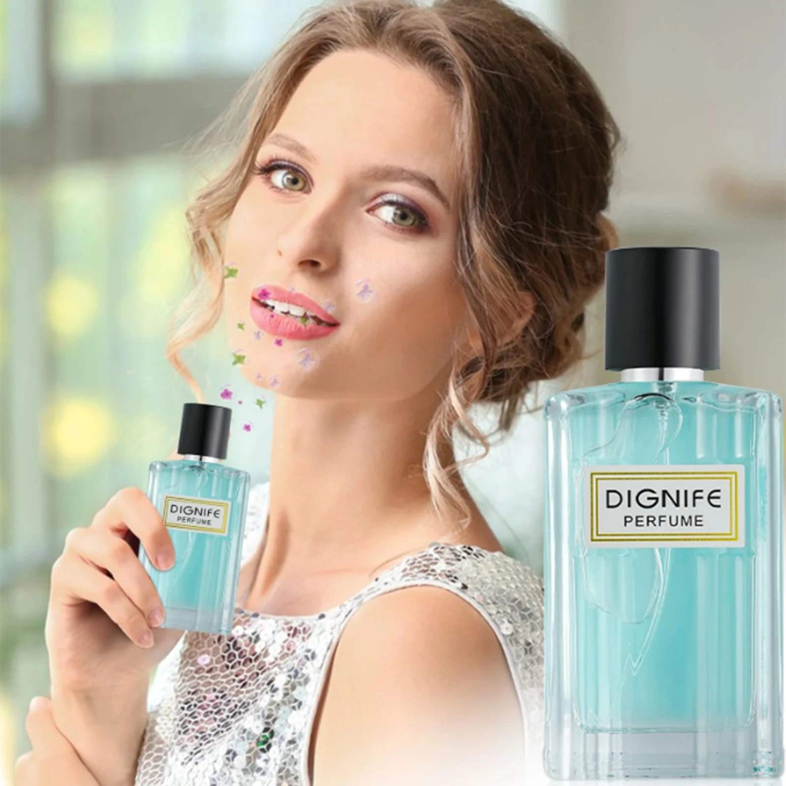 Women's Toilette Gift Set - Blue Wind Bell Perfume For Men And Women ...