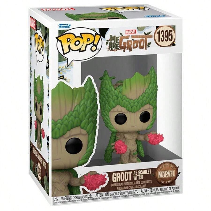 Activision Figura Pop Marvel We Are Groot - Groot As Scarlet Witch ...