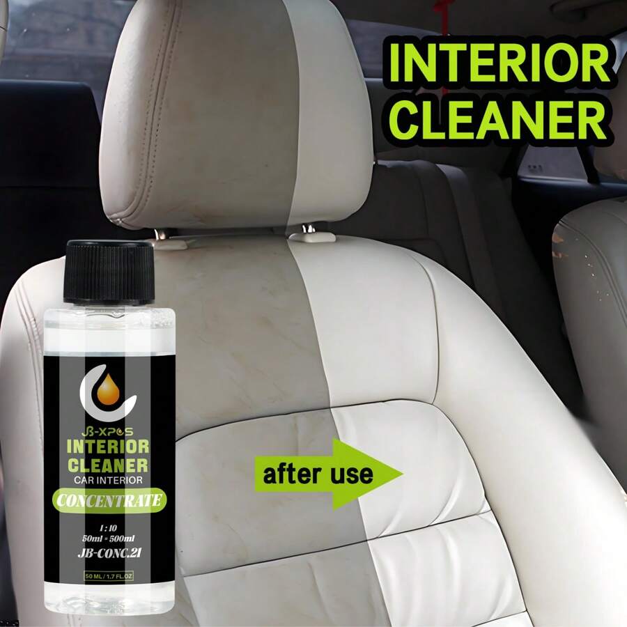 JB-XPCS 50ML CONCENTRATE Car Interior Cleaning Spray Agent Car Fabric Cleaning Tools Leather ...