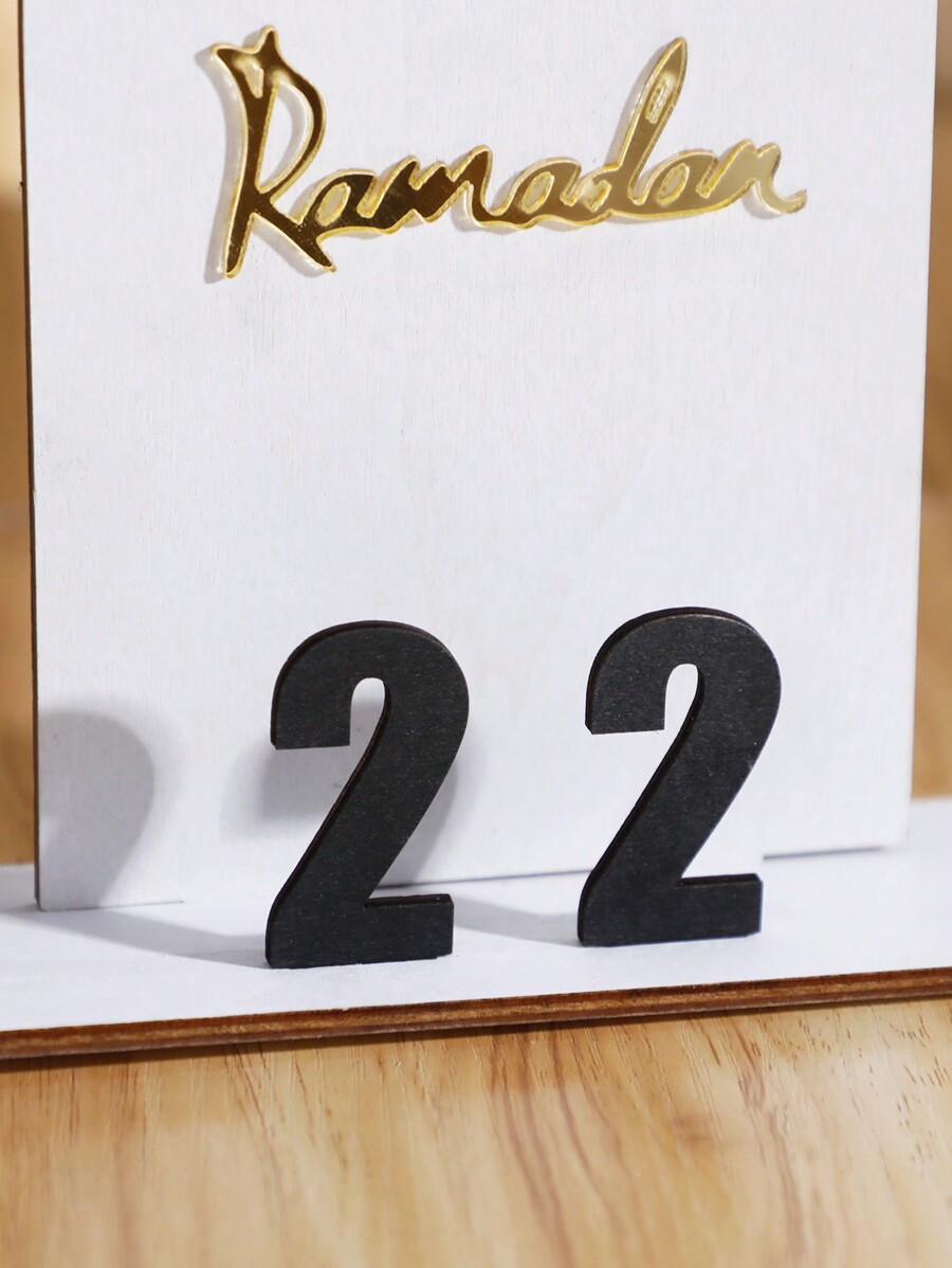 30-Day Countdown Calendar - Gold Star Design, Home Decorative Countdown ...