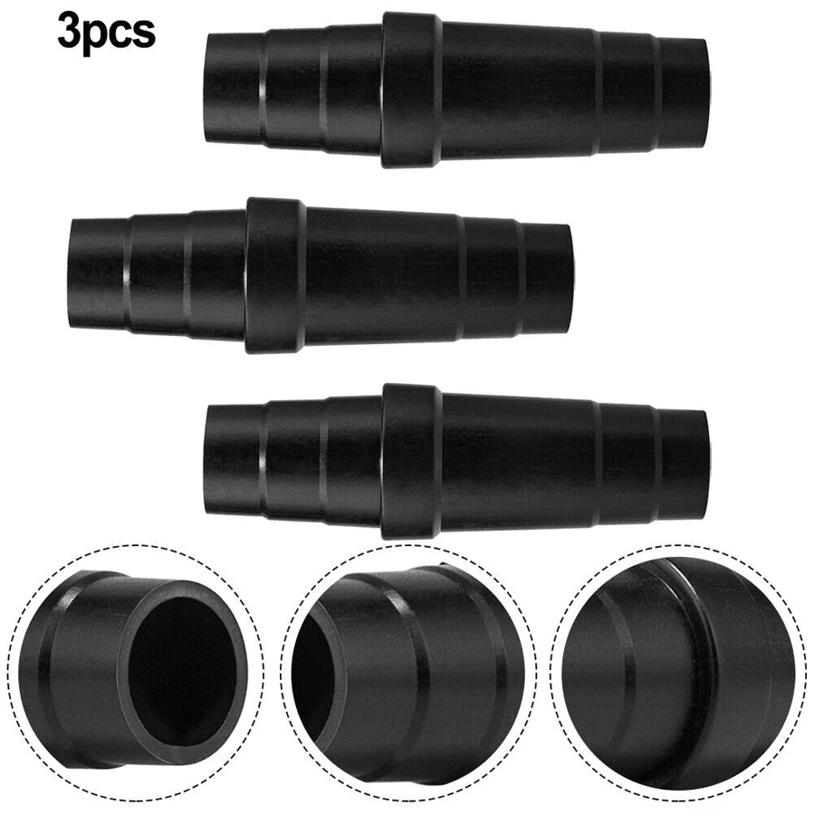 3pcs Vacuum Cleaner Attachment Adapters Universal 31.5mm Hose Reducer ...
