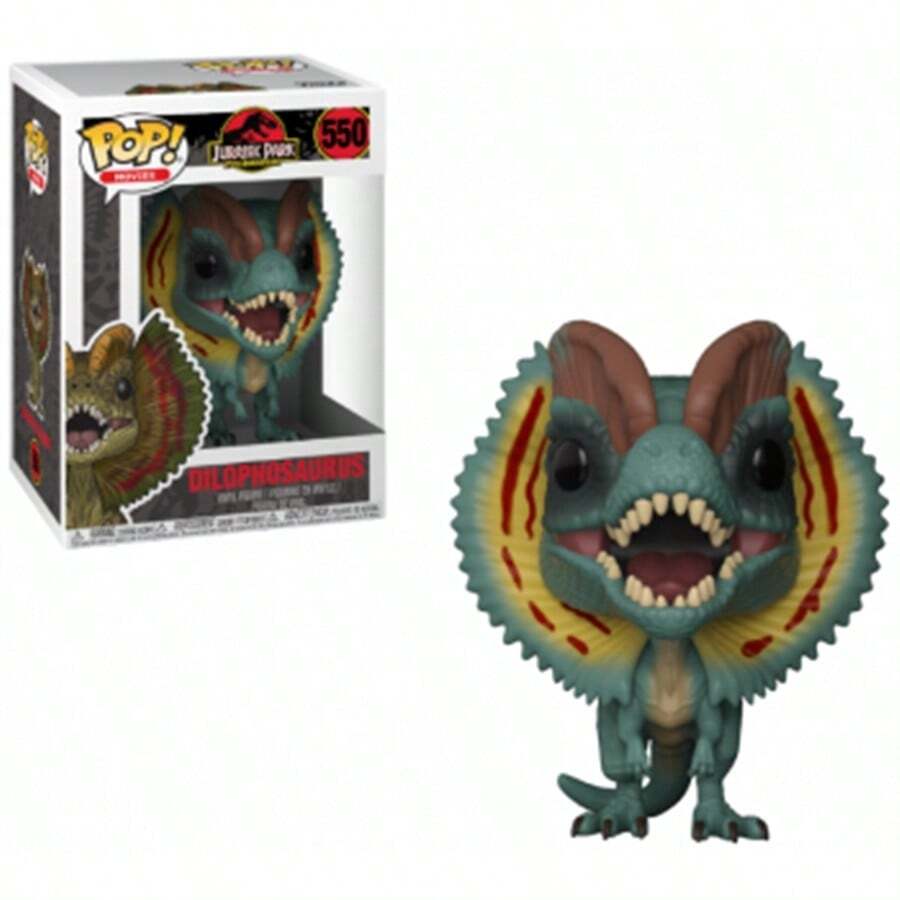 Activision Figur Pop! Jurassic Park Dilophosaurus 5 + 1 Chase 6 ...