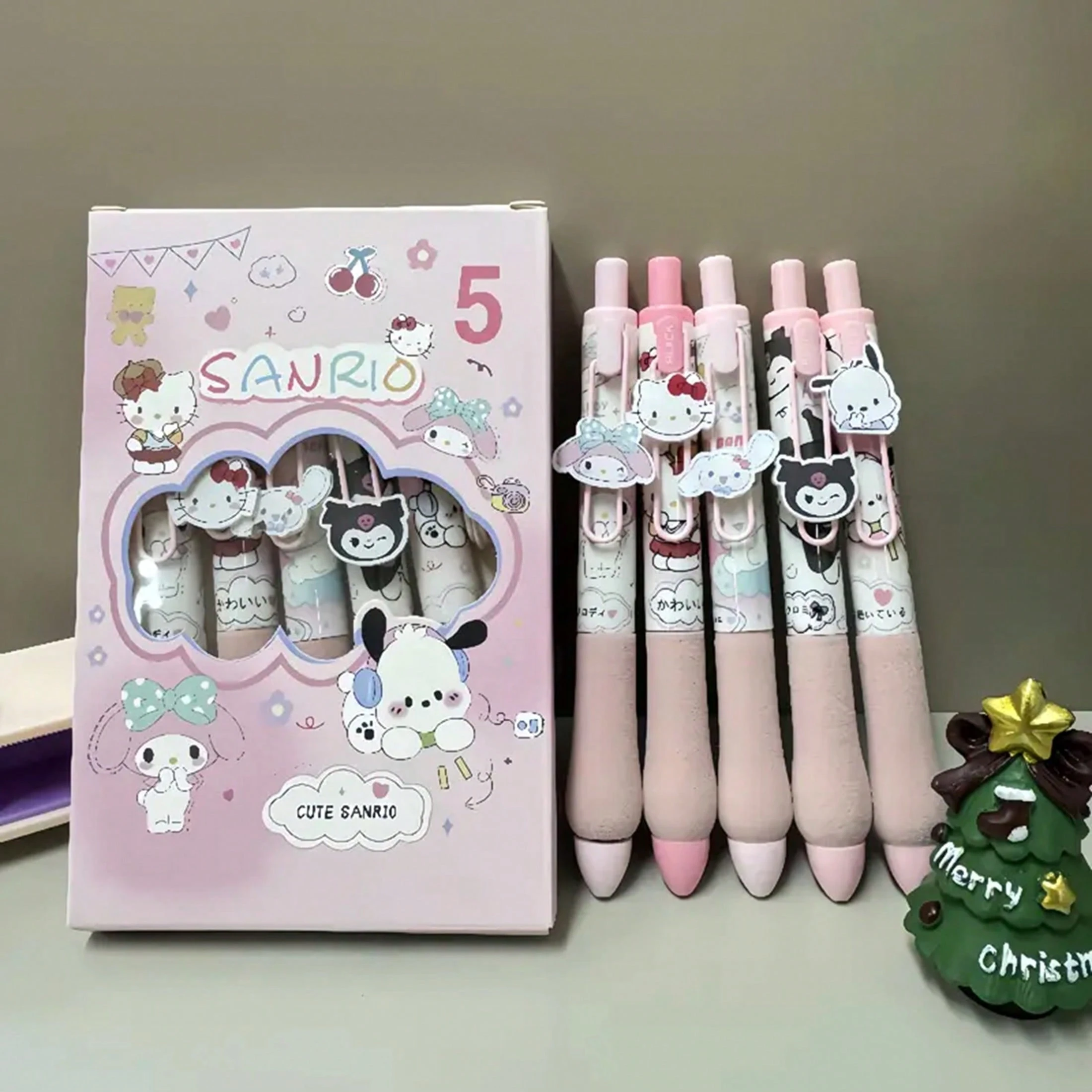 Sanrio Random Color Stylo To Bille Traceable Character Chat Black ...