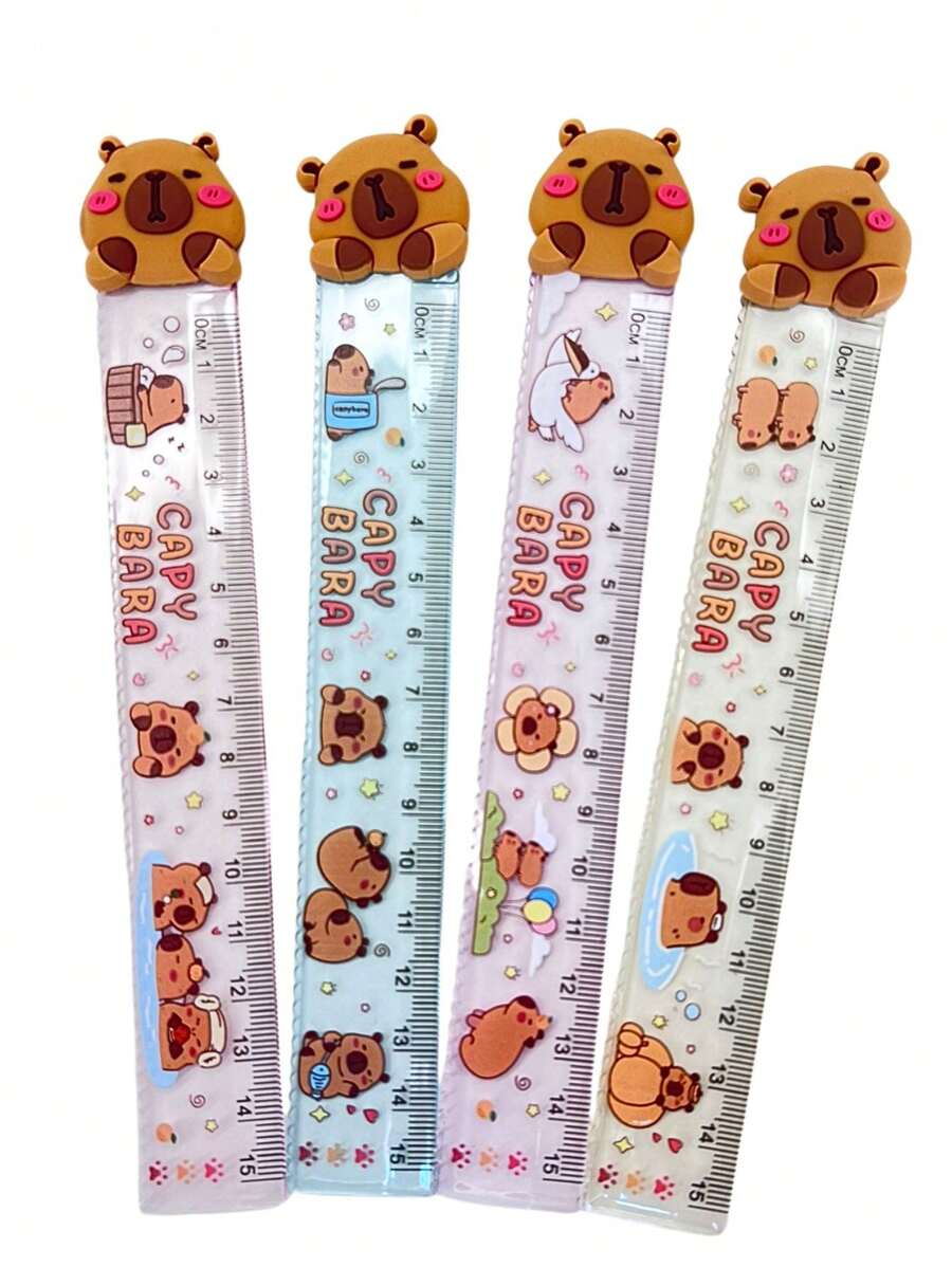 Loren's importados 15cm Capybara Ruler Back To School 2025 | Mode de ...
