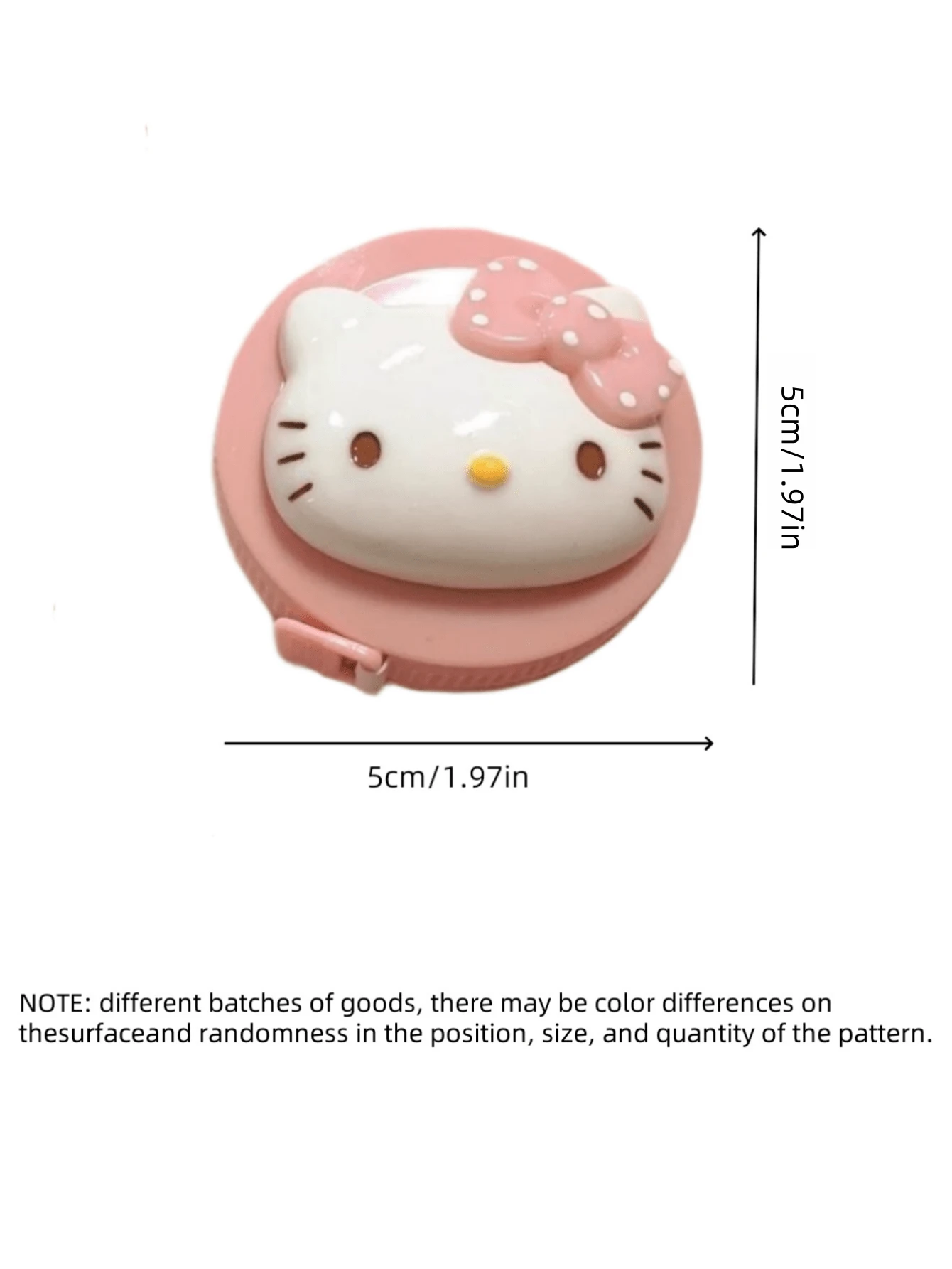 Sanrio 1pc Hello Kittyes Kuromi Cartoon Self-Telescoping Tape Measure ...