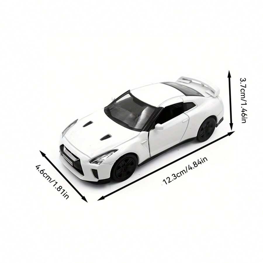Makeda 1/36 Scale Nissan GTR R35 Diecast Model Cars,Pull Back Vehicles ...