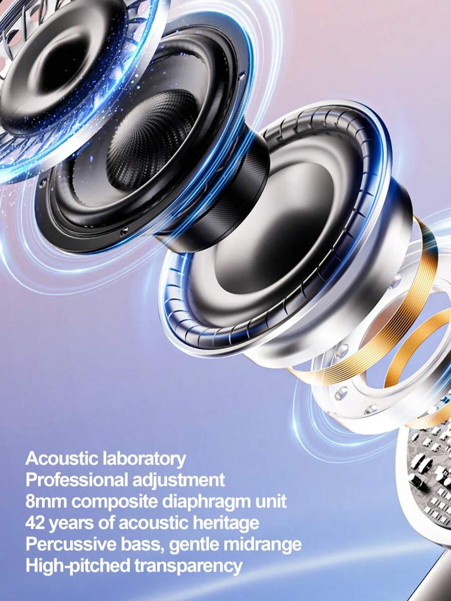 หูฟังบลูทูธแปลภาษาอัจฉริยะรุ่น DM09 สำหรับเกม เพลง รองรับการแปลสองทาง ...