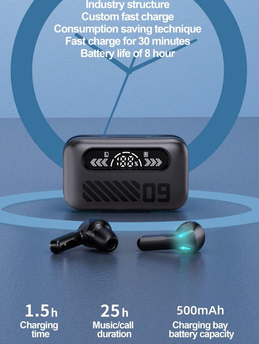 Auricular traductor Bluetooth inteligente DM09 AI Smart, versión con traducción, universal para ...