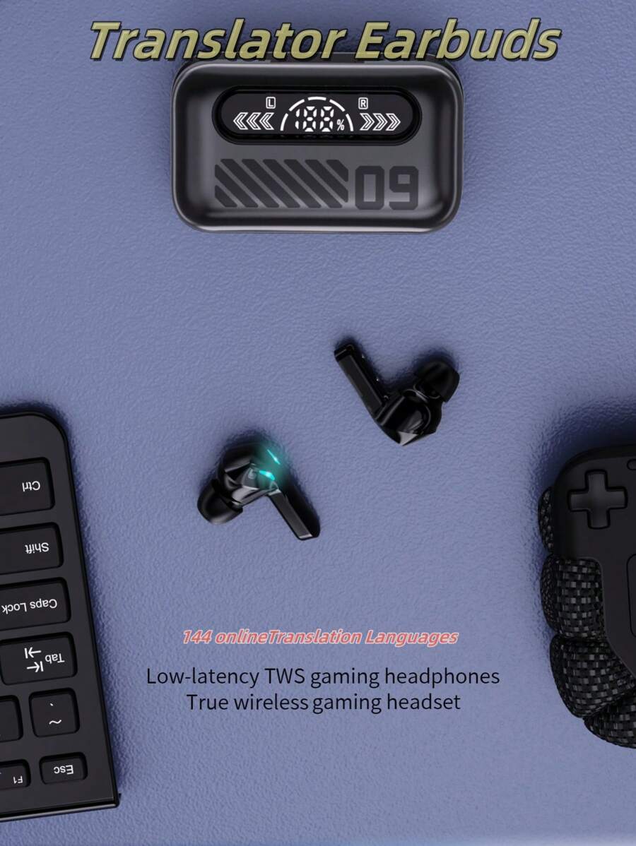 DM09 AI Smart Translation Version In-Ear Gaming Music Bluetooth ...