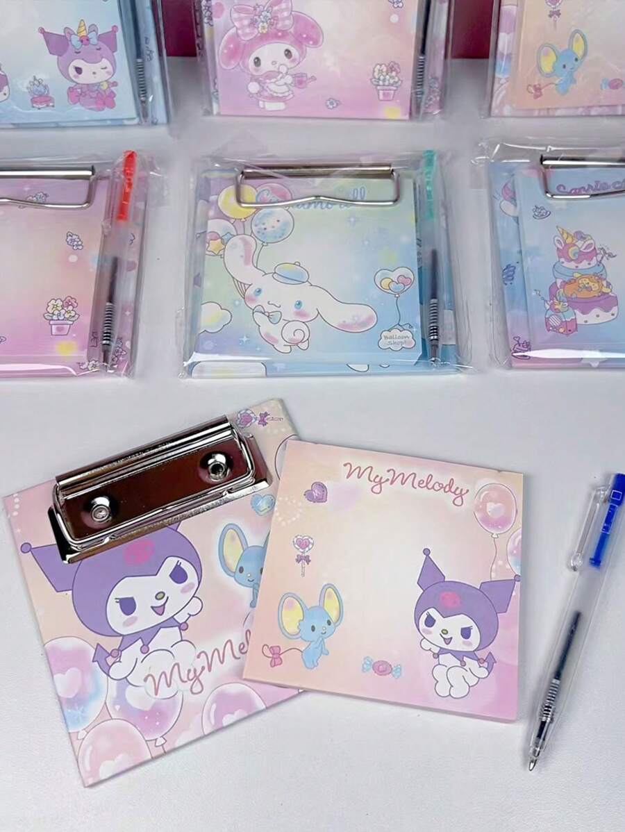 Sanrio Set di blocco con penna e blocco note con personaggi Sanrio ...