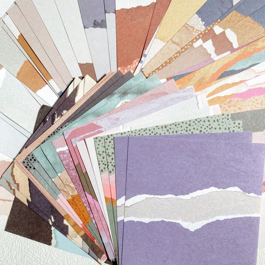 60sheets Vintage Scrapbooking Paper Set Writing Paper Aesthetic ...