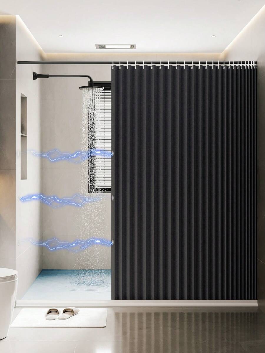 1pc Folding Magnetic Shutters, Ink Dye Style, Lightweight Luxurious ...