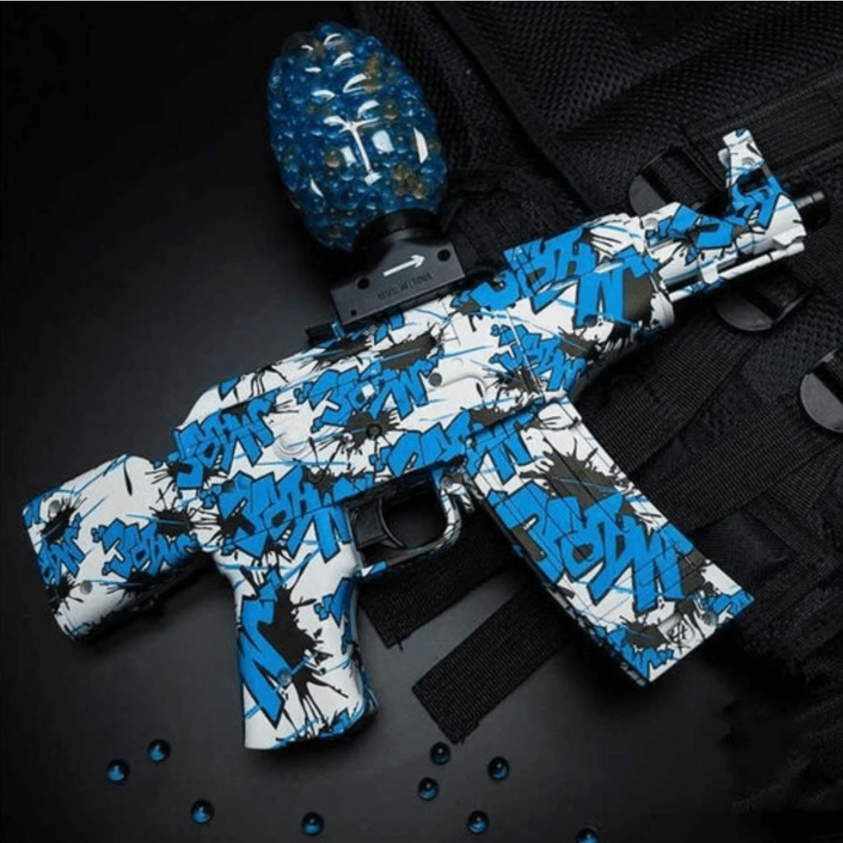 Ak47 Machine Gun Toy Gun Gel Balls Electric Automatic Toy Gun for Sale ...