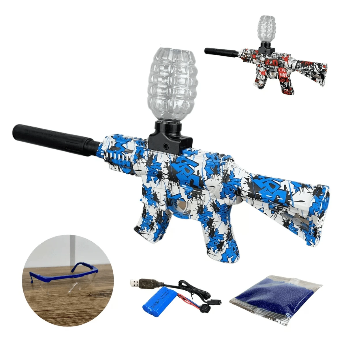 Ak47 Machine Gun Toy Gun Gel Balls Electric Automatic Toy Gun for Sale ...