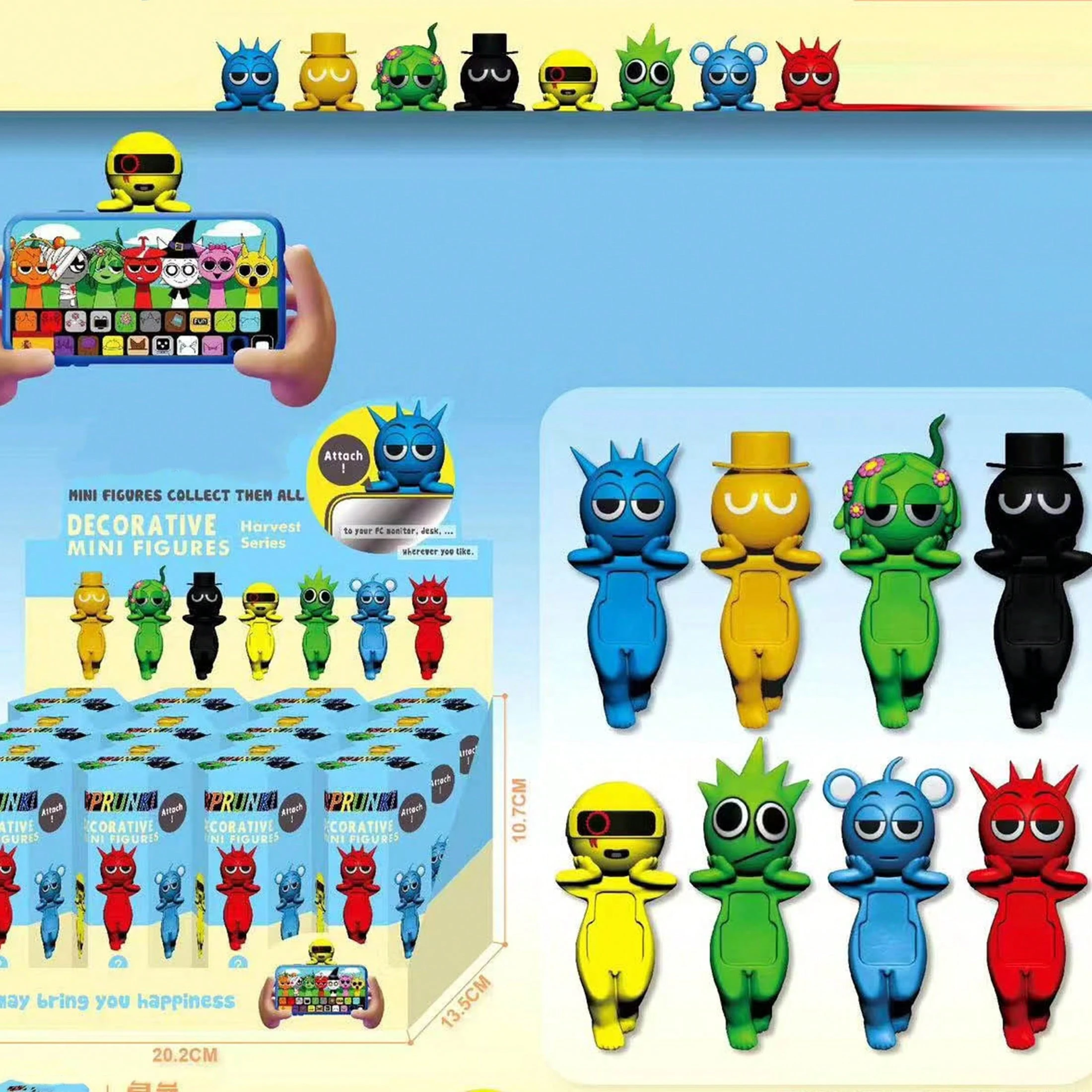 Disney Music Rhythm Box Action Figure Blind Box Collectible Game ...