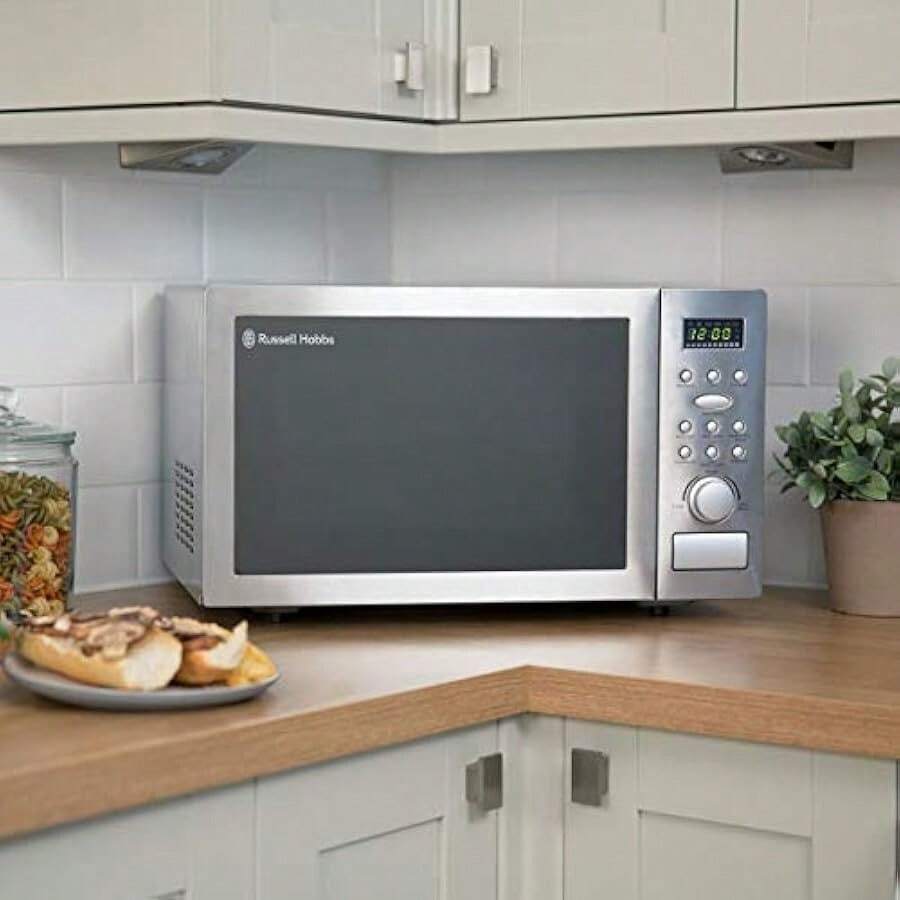 Digital Combination Microwave Stainless Steel 25 Litre 900 W 8 Auto ...