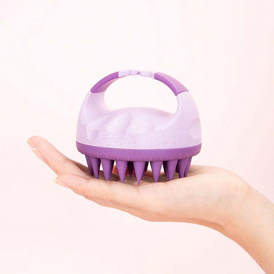 Hair And Scalp Massager Shampoo Brush, Silicone Scalp Brush, Handheld Shower Scalp Brush For ...