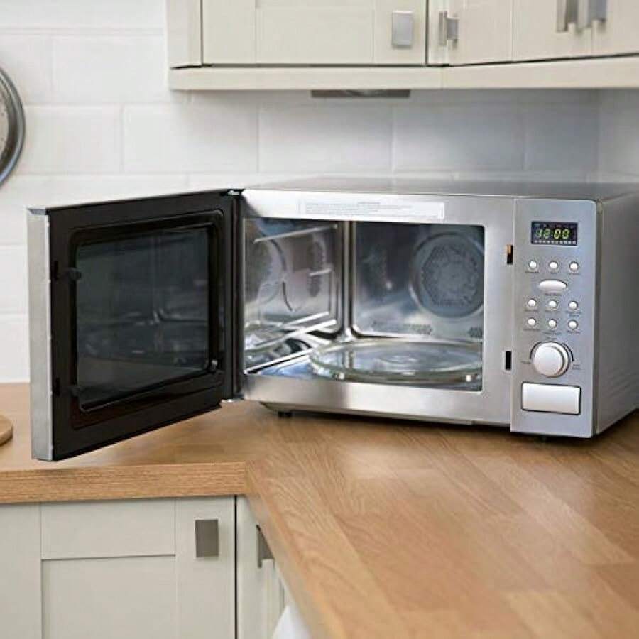Digital Combination Microwave Stainless Steel 25 Litre 900 W 8 Auto ...