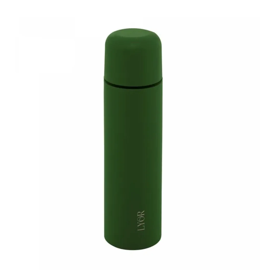 GARRAFA TÉRMICA DE AÇO INOX BULLET VERDE 500ML | SHEIN Brasil