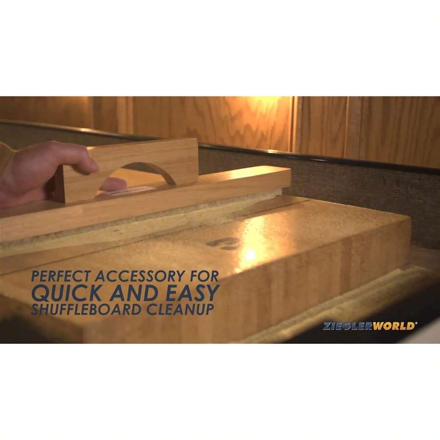 Zieglerworld Table Shuffleboard Premium Board Wipe Sweep | 20 Inches ...