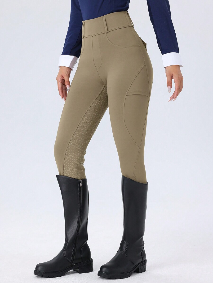 ROYALS MATTINI Women Equestrian Riding Pants With Full Silicone Anti ...