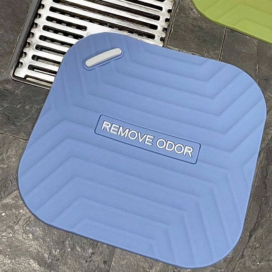 New Universal Toilet Floor Drain Cover Floor Drain Deodorizer Silicone Anti-Odor Mat Sewer Anti ...